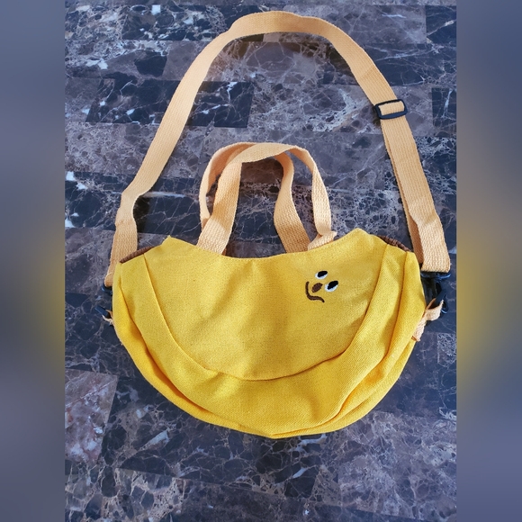 Accessories | Yellow Smiley Face Kids Bag | Poshmark